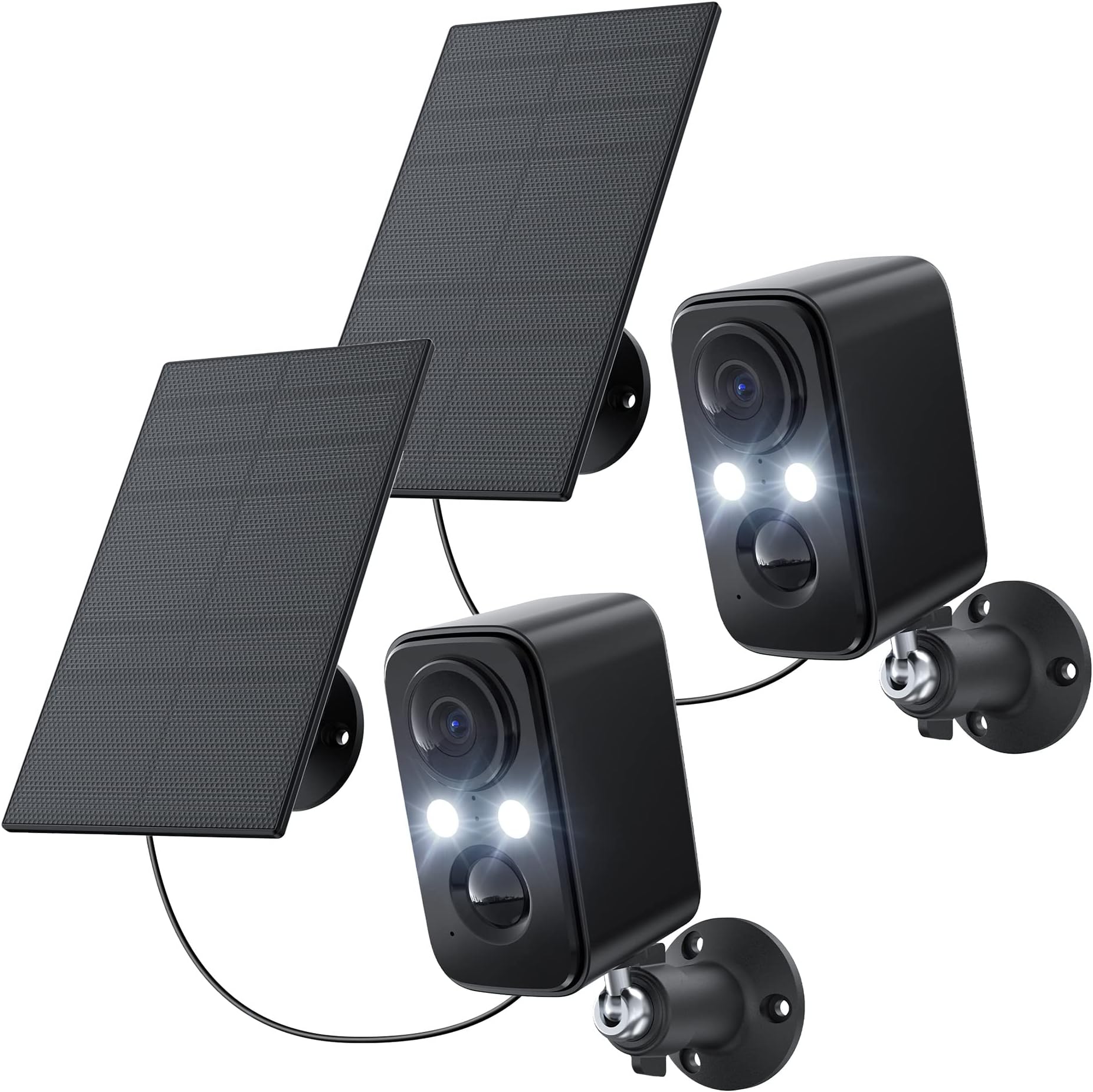Amazon.com : CAMBLINK 2.5K Solar Wireless Security Camera System ...