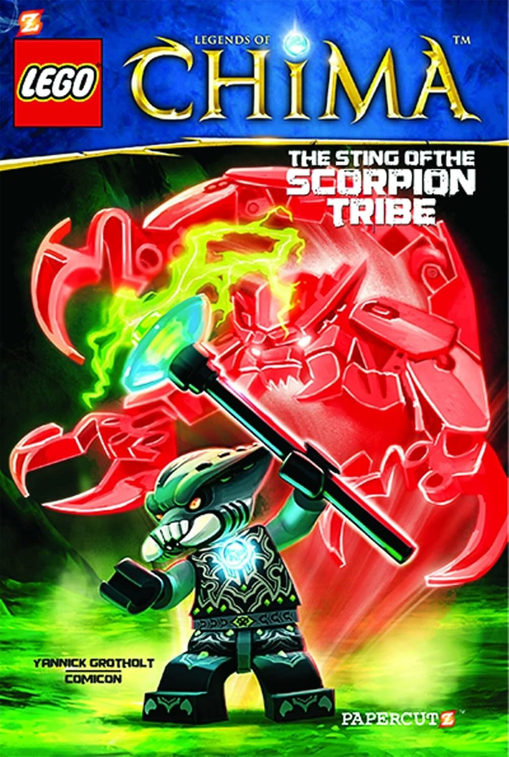 LEGO Legends of Chima #4: The Power of Fire Chi: Grotholt, Yannick ...