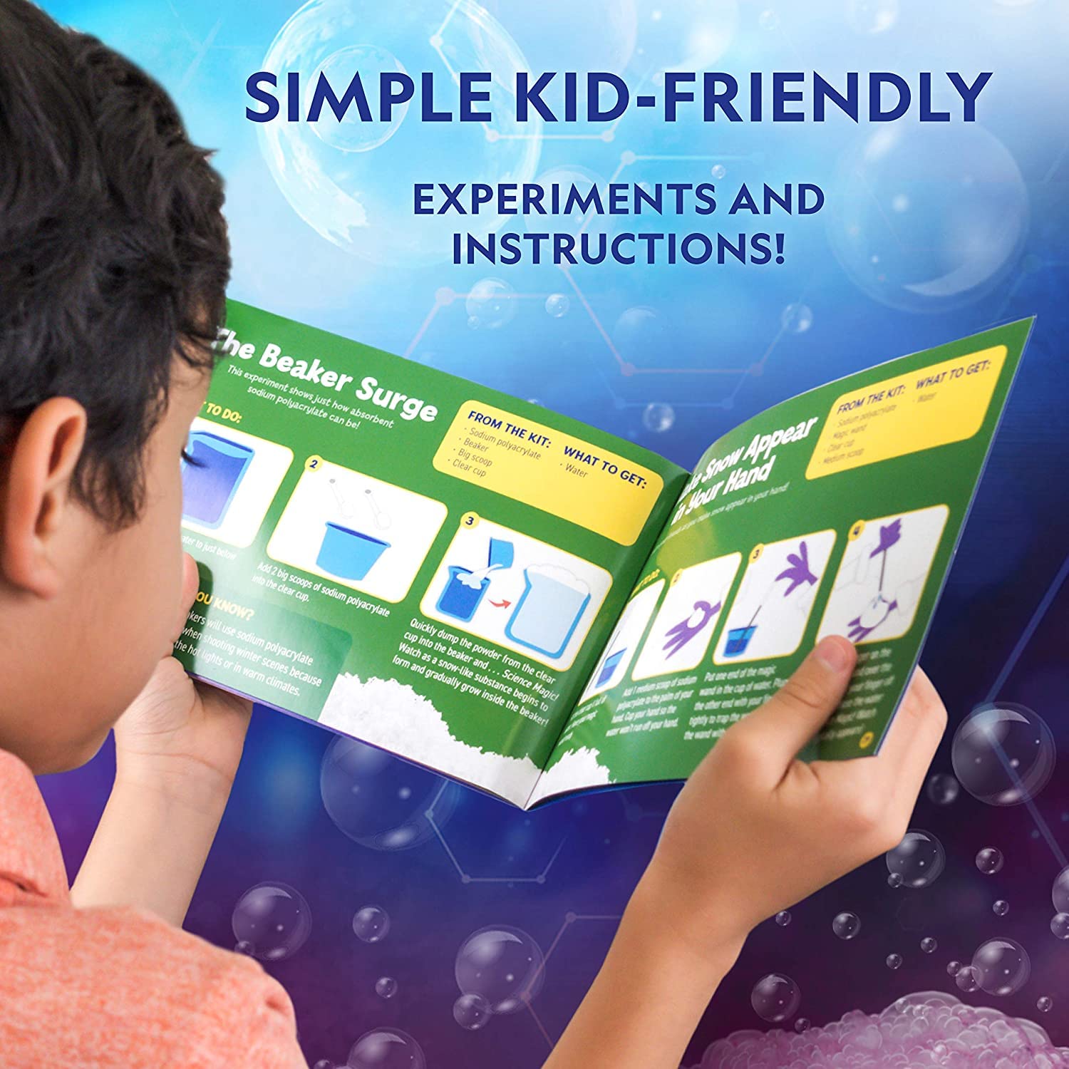 Snapklik.com : NATIONAL GEOGRAPHIC Magic Chemistry Set - Science Kit ...