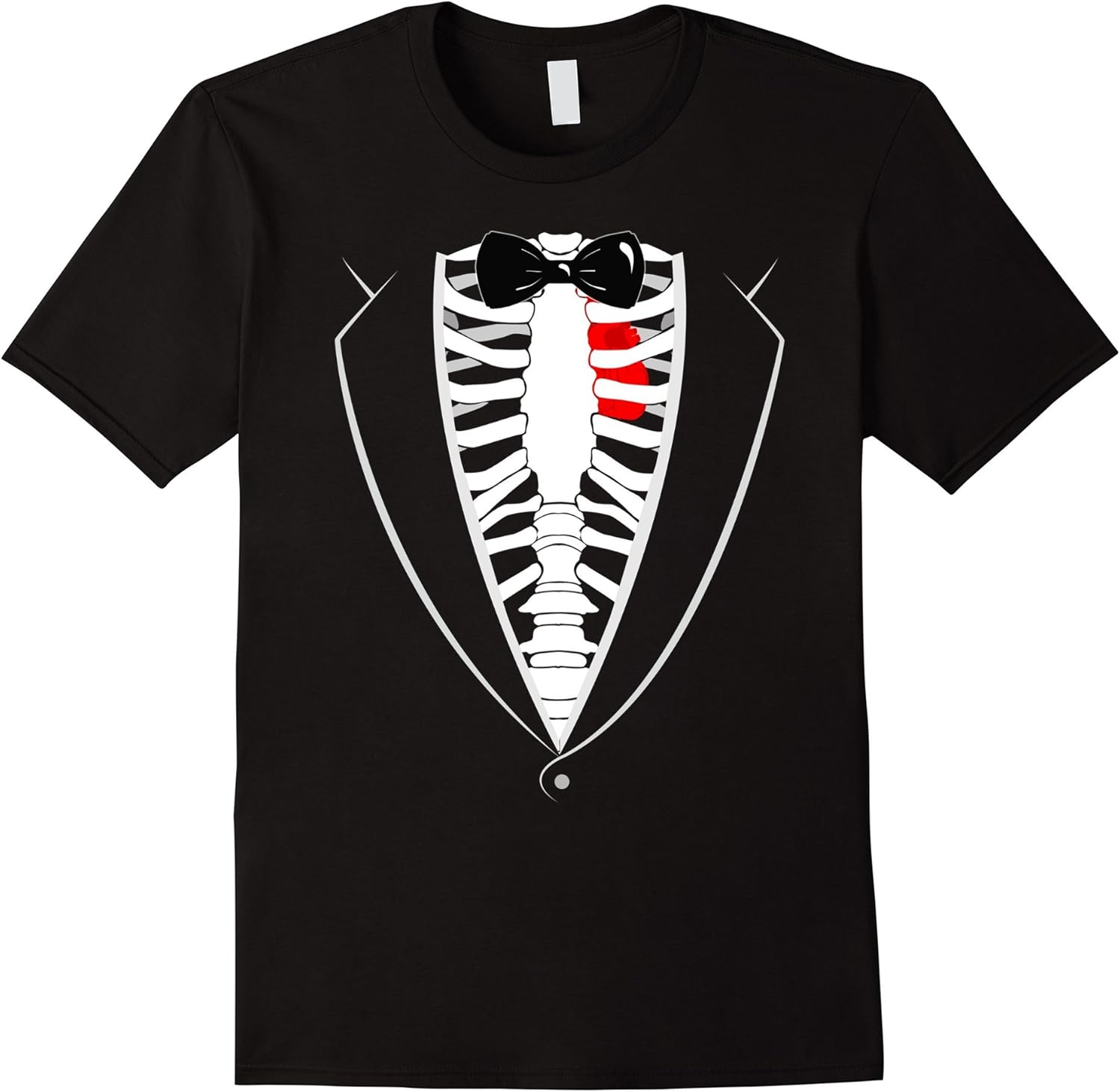 Amazon.com: Halloween Skeleton Suit - T Shirt Costume : Clothing, Shoes ...
