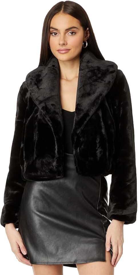 Amazon.com: Women's Fur & Faux Fur Jackets & Coats - Women's Fur & Faux ...