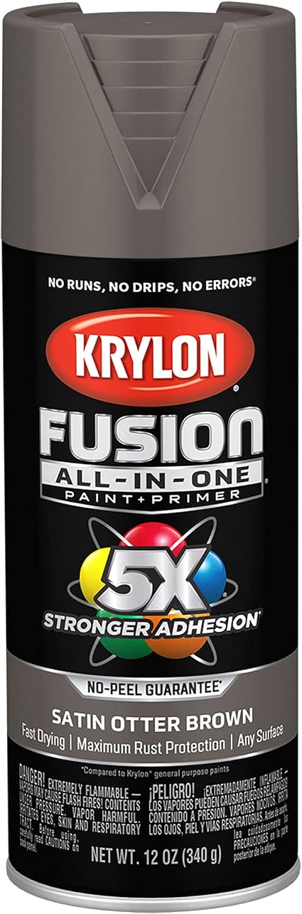 Krylon Fusion All-In-One Adhesive Spray Paint for Indoor/Outdoor Use ...