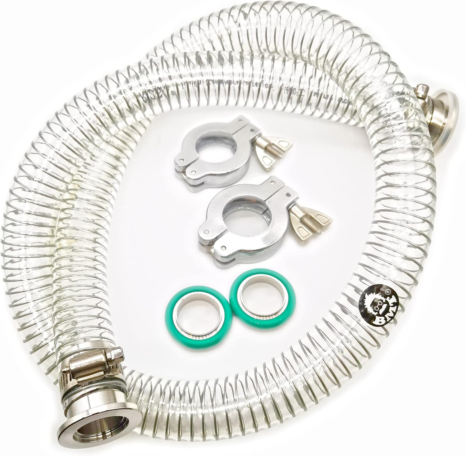 Amazon.com: KF25 PVC bellow PVC Reinforced Hose with KF25 Flange ...