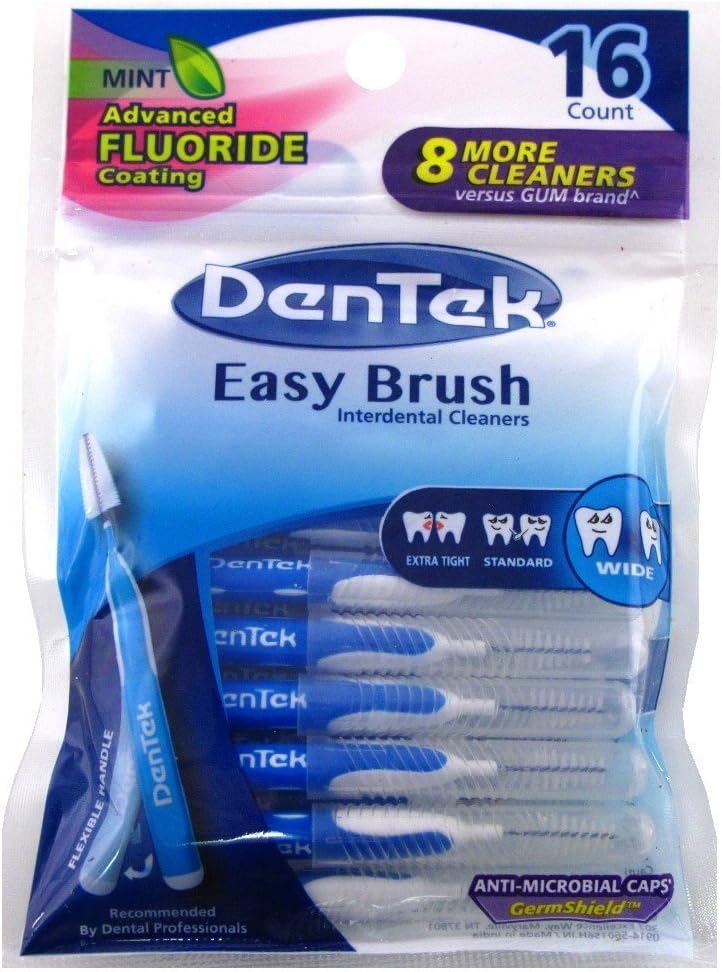 Amazon.com : Dentek Wide Brush, 16 Count : Toothbrushes : Health ...