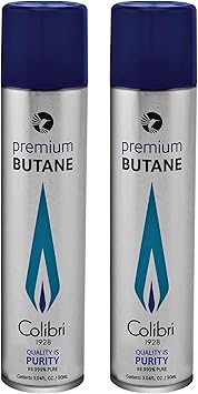 Amazon.com: Colibri Premium Butane Fuel Refill for Lighters, Butane ...