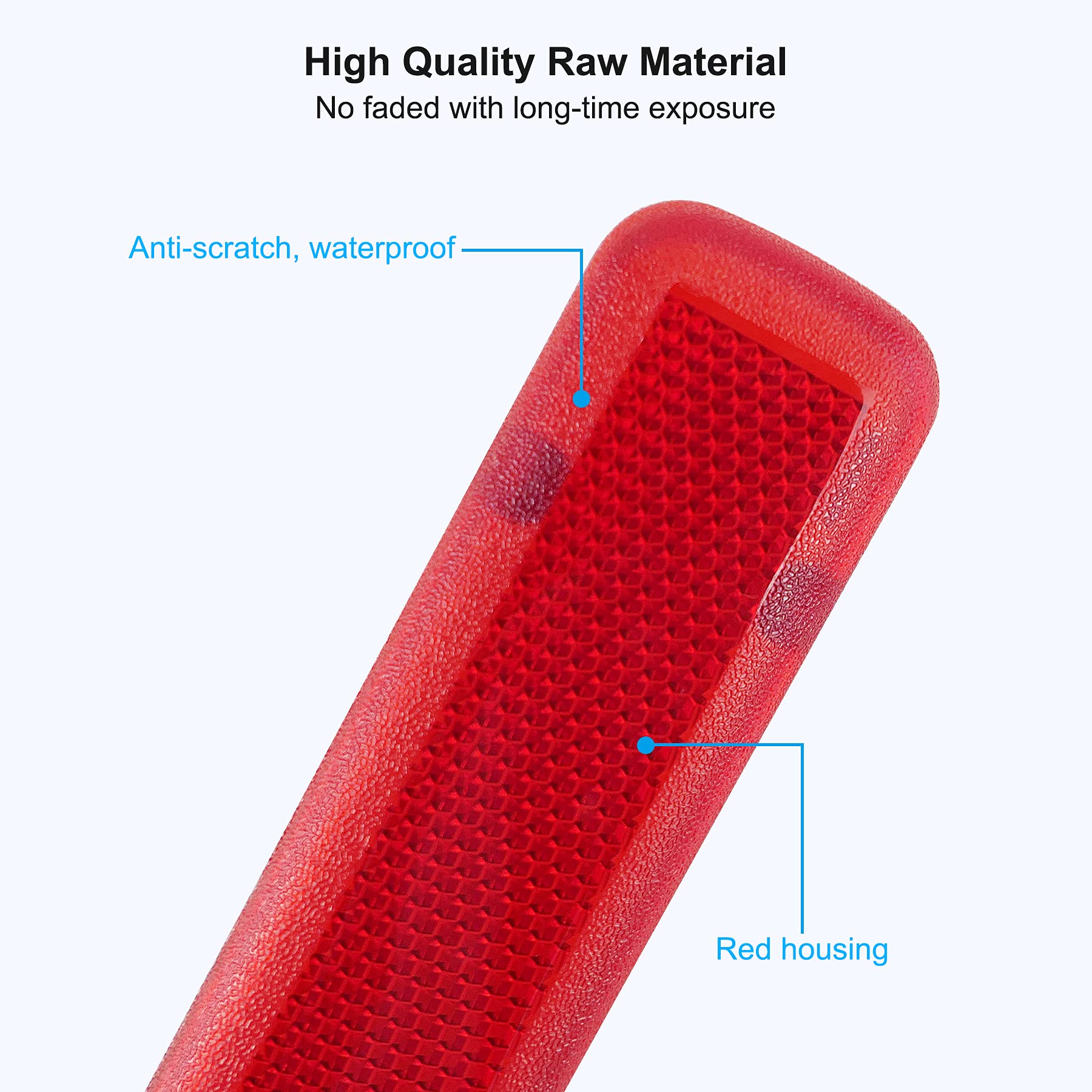 Rear Reflector Left Rear Door Reflector For 2003-2007 GM Trucks/SUVs ...