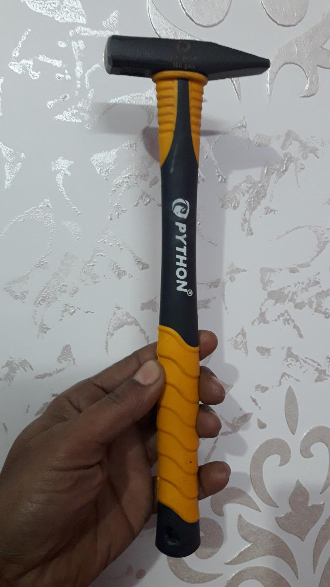 Python Pro Machinist Hammer Anti-Shock 5G Fiberglass Handle (100 GMS ...