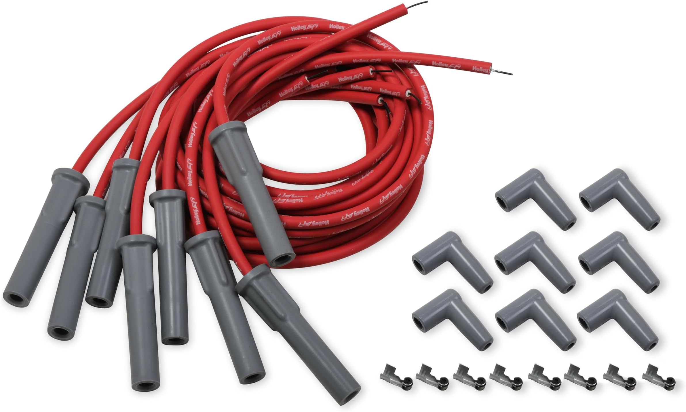 Amazon.com: Holley EFI 561-115 LS Spark Plug Wire Set - Cut to Fit ...
