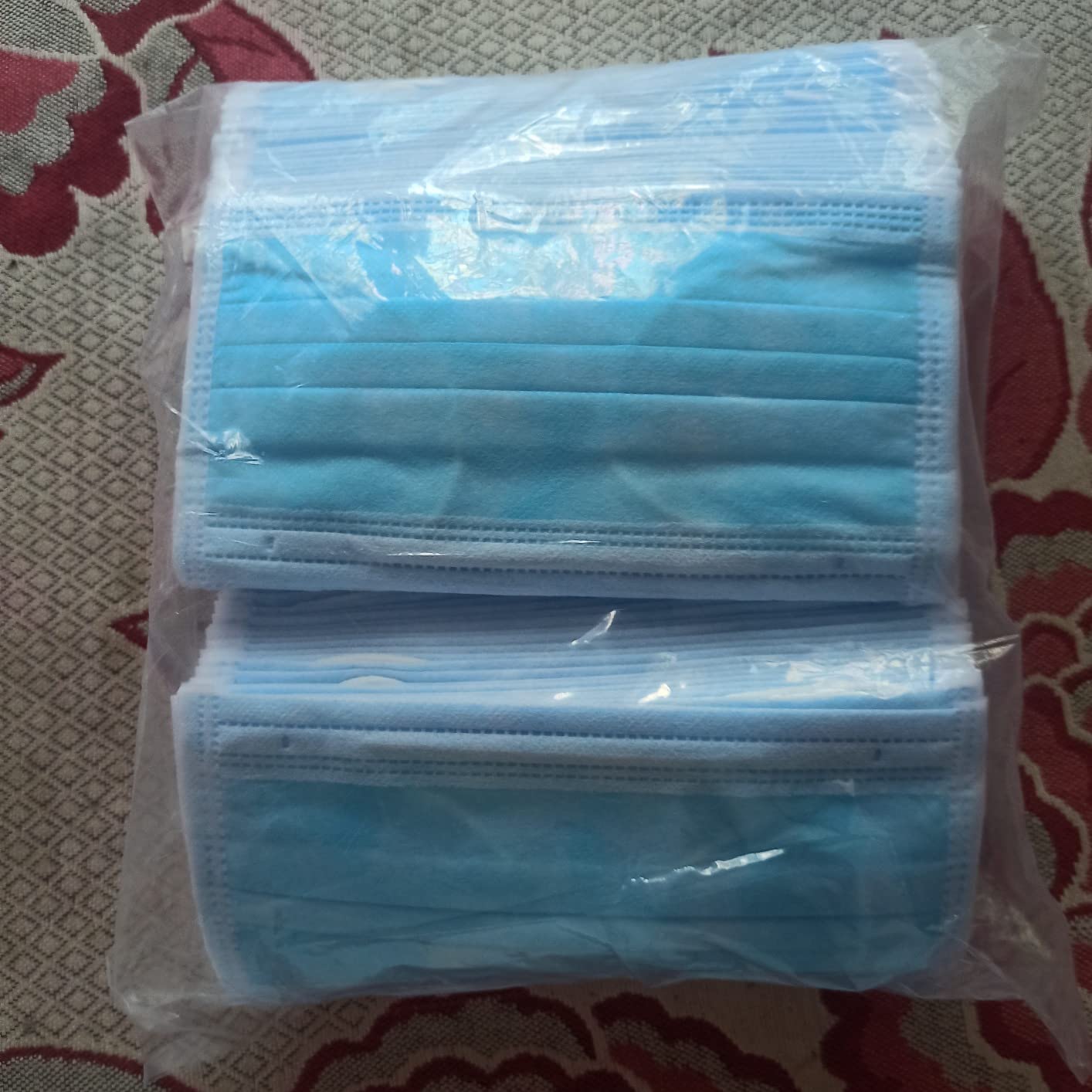 Disposable Blue Mask Surgical mask pack of 100 pieces Disposable Masks ...