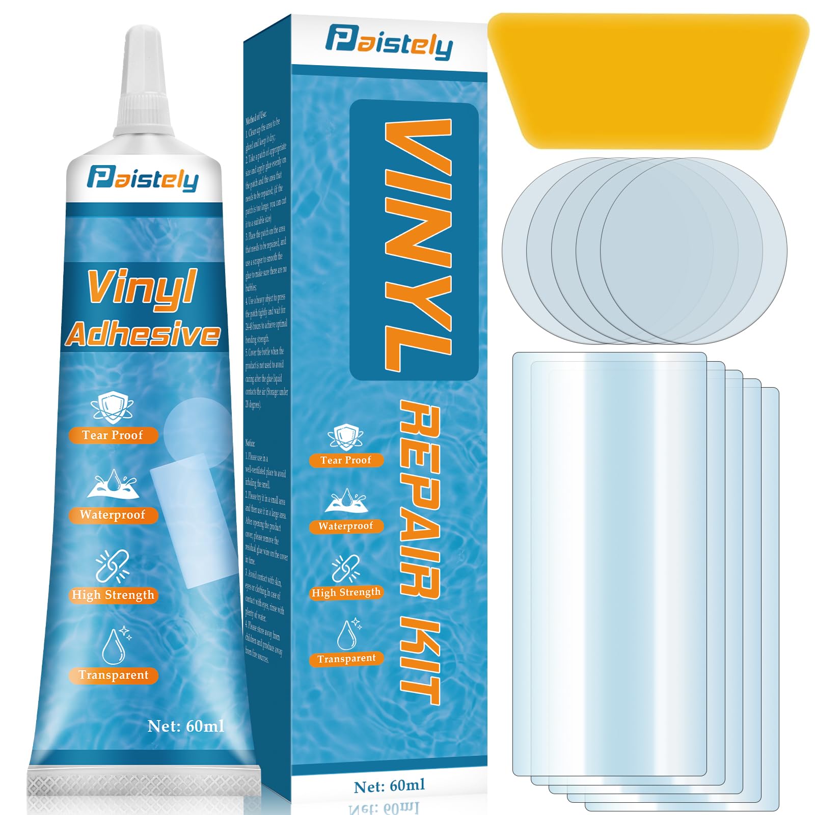 Amazon.com : Air Mattress Patch Kit, Salt, Hot Water and UV Resistant ...