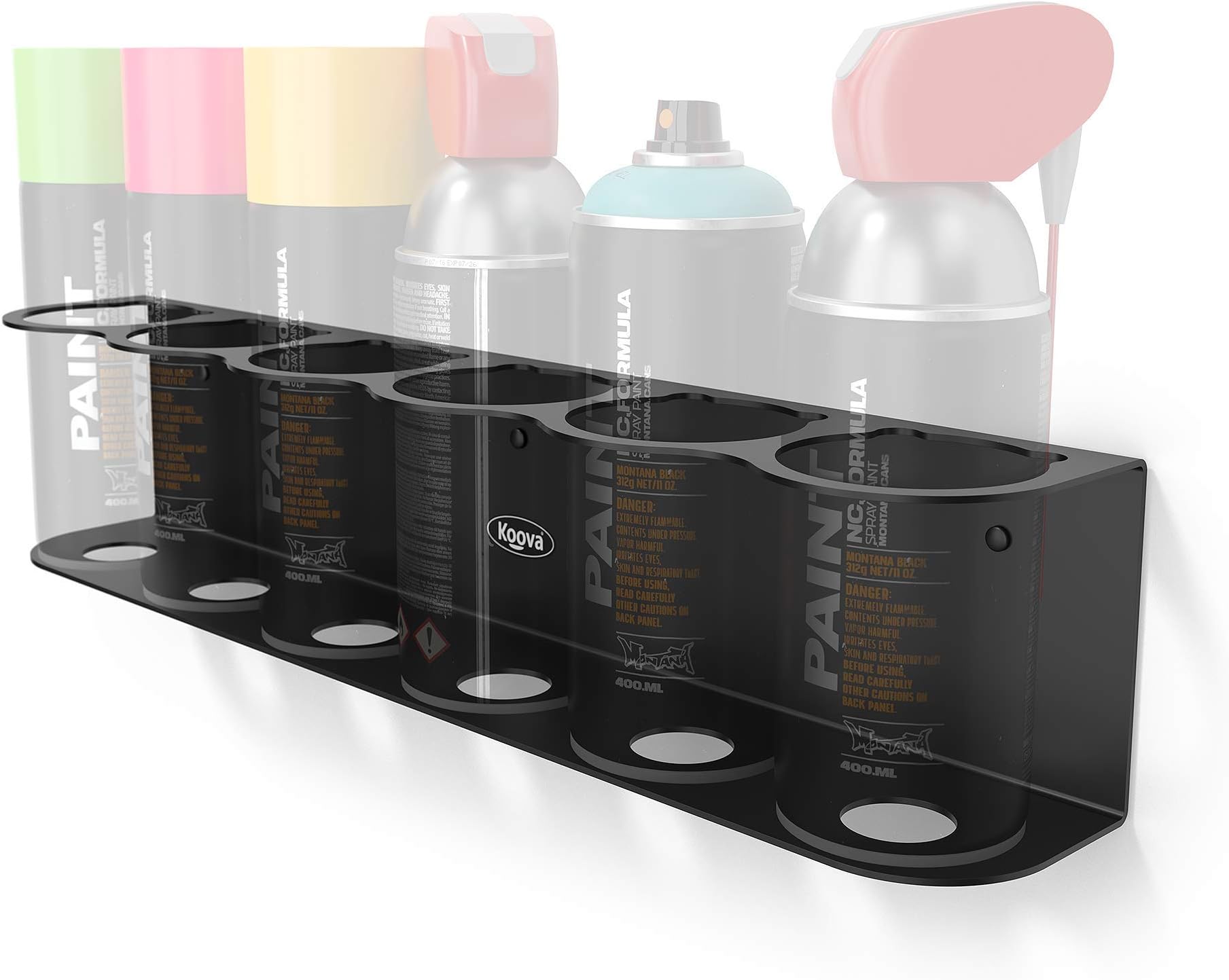 Amazon.com: TCD Parts Spray Bottle Storage Rack - Mountable - Holds 5 ...