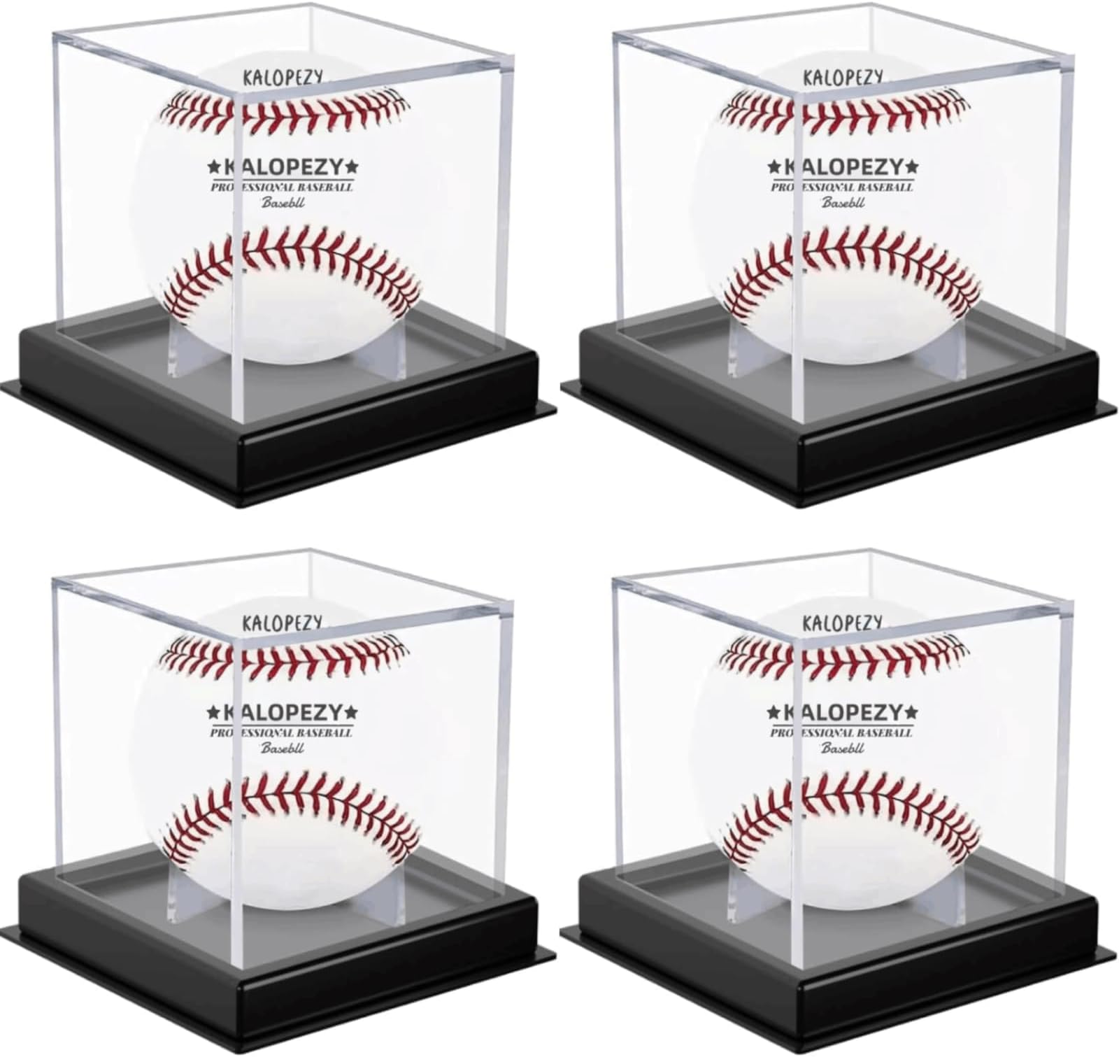 Amazon.com: Baseball Display Case, Baseball Holder Display Case for 3 ...