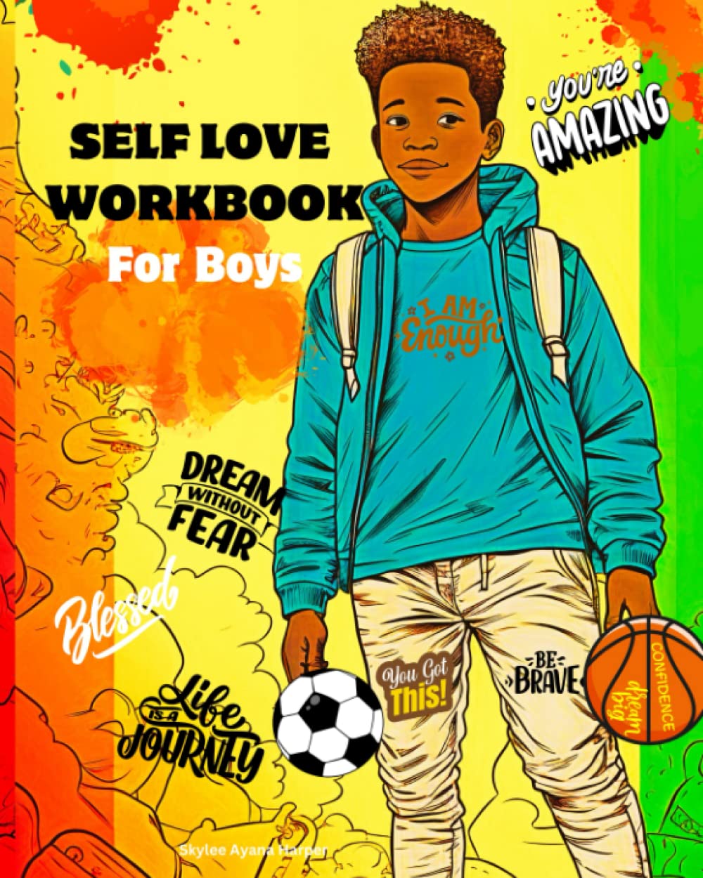 Amazon.com: Self-Love Workbook For Teen and Tween Boys: Guided Self ...