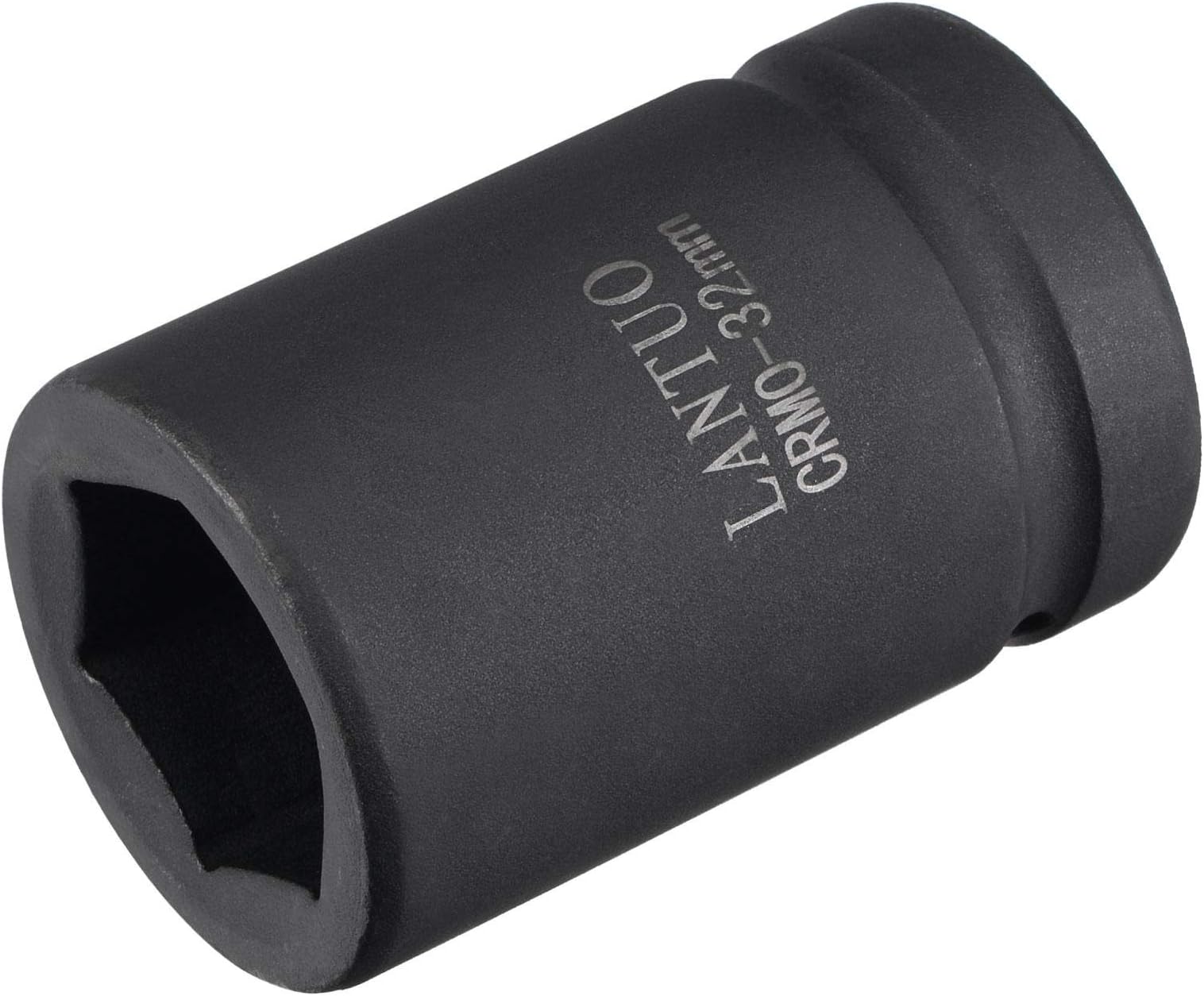 Amazon.com: uxcell 1" Drive by 32mm 6-Point Impact Socket, CR-MO 80mm ...