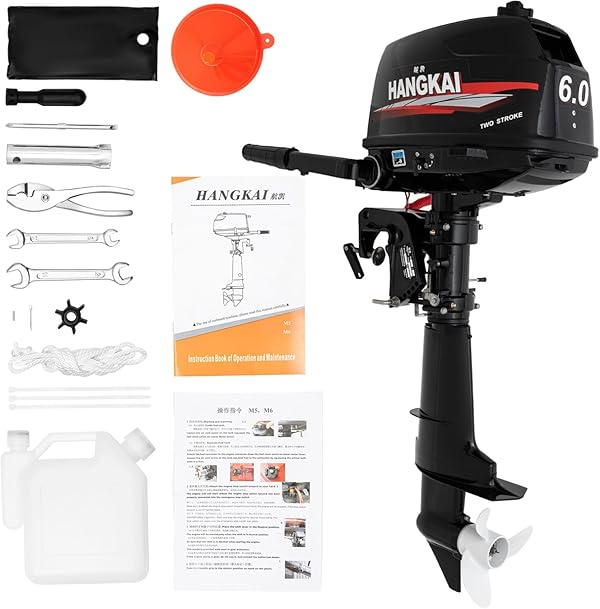 GuatemalaDigital.com - Producto: BJTDLLX Hangkai Outboard Motor, 2 Stroke 6HP 4.4KW Heavy Duty ...