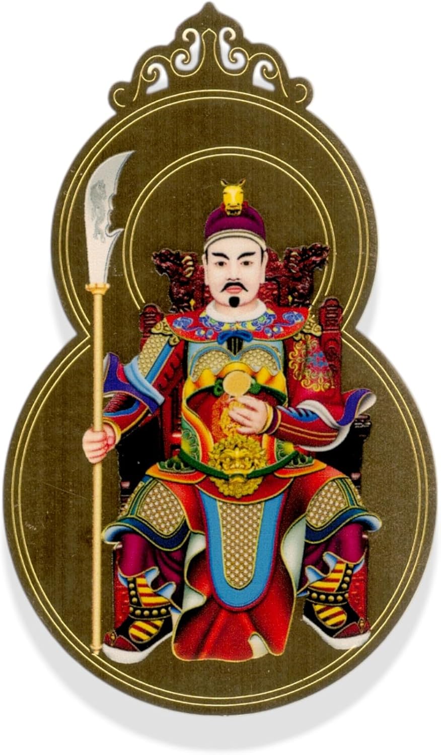 I-MART Tai Sui Amulet 2026 Feng Shui Card, General Wen Zhe Year of The ...