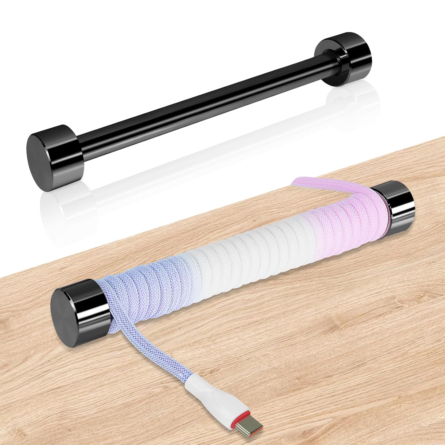 Amazon.com: UCINNOVATE Custom Coiled Cable Winder, Rod Metal Bar ...
