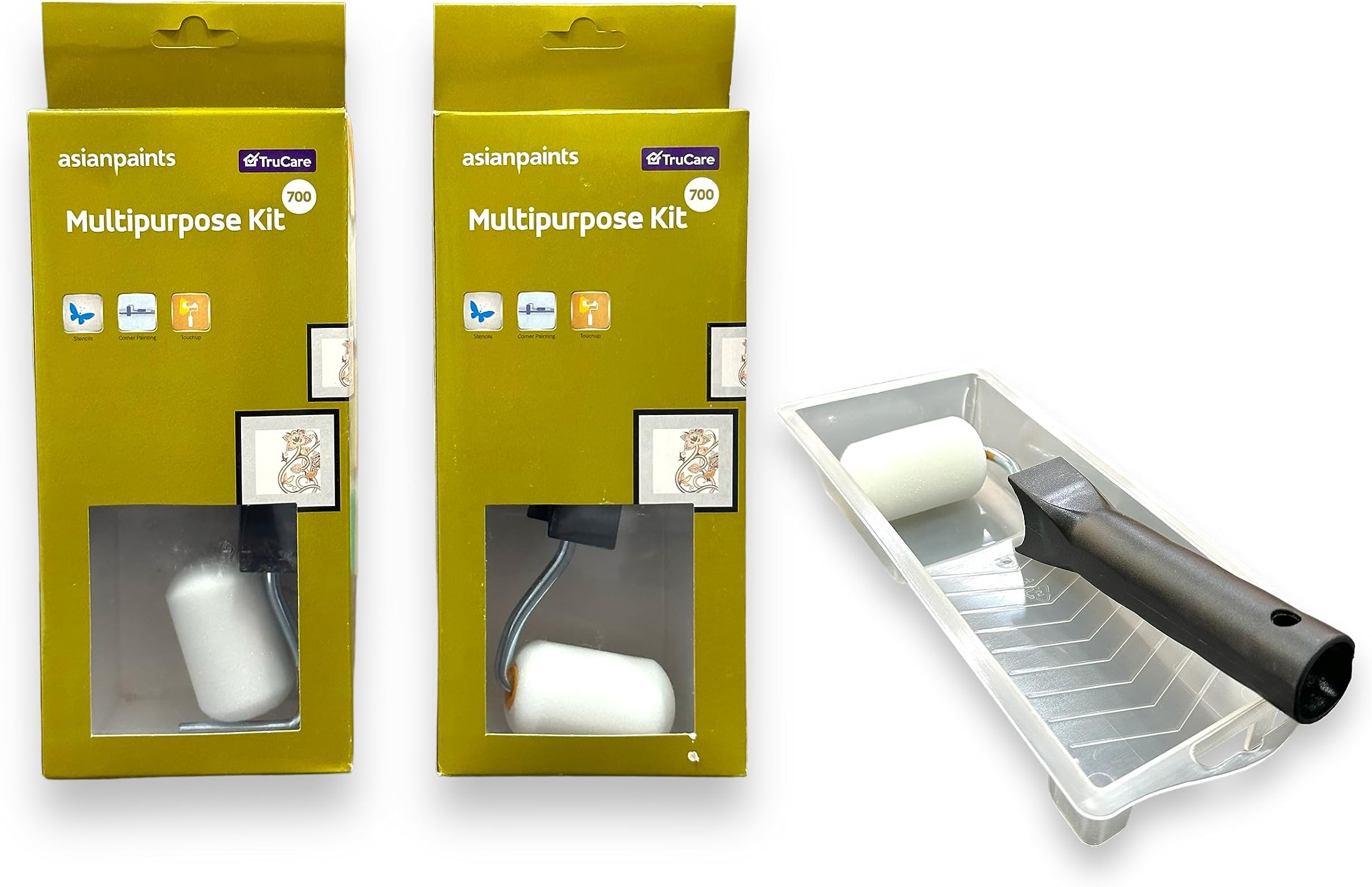 Asian Paints Trucare Roller 800, 9-Inch Premium Felt Paint Roller ...