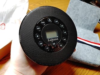 Amazon.com: Rechargeable Portable Bluetooth CD Player,Lukasa Compact ...