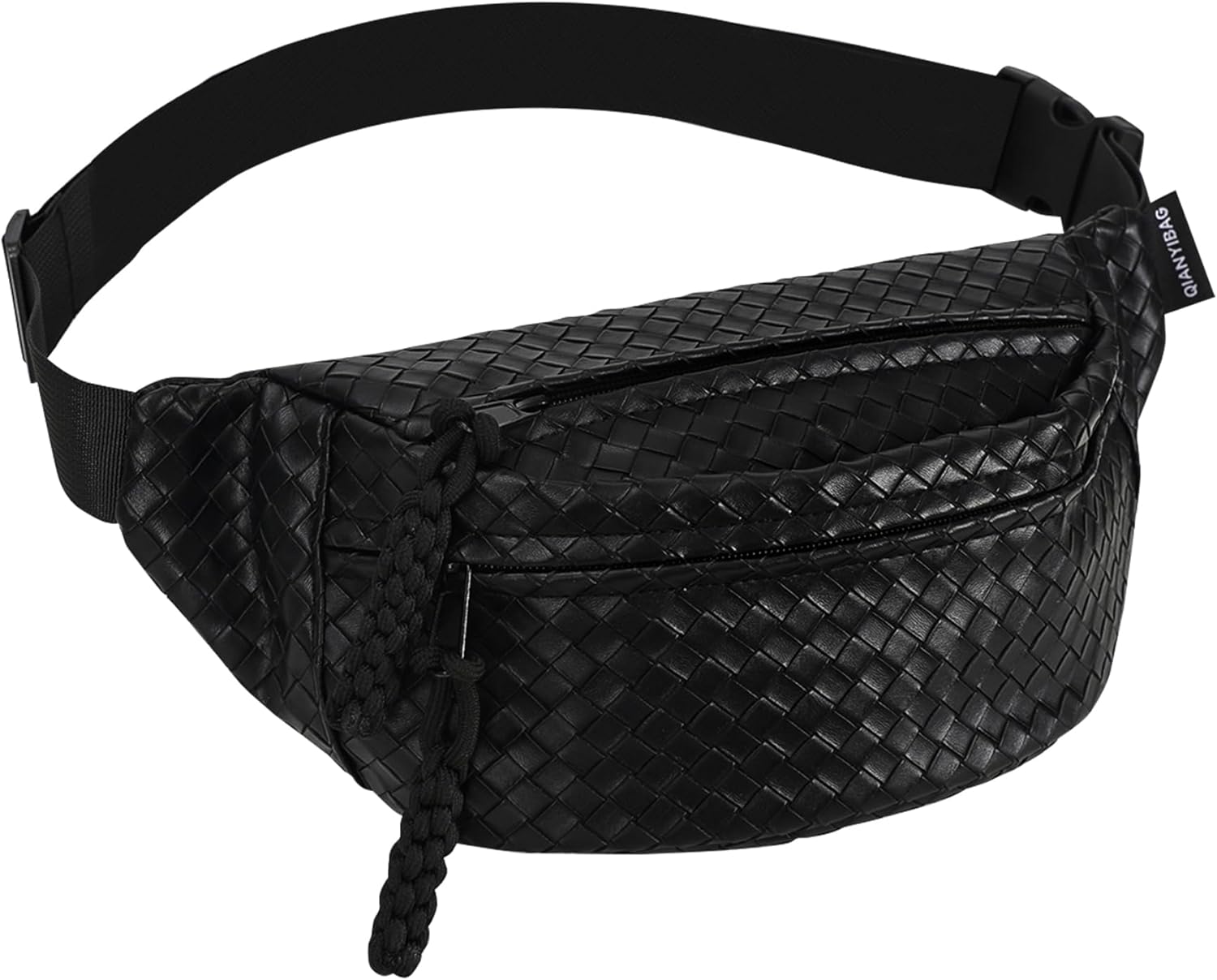 Amazon.com: Yawagor Fanny Pack for Women Men, PU Crossbody Fanny Bag ...