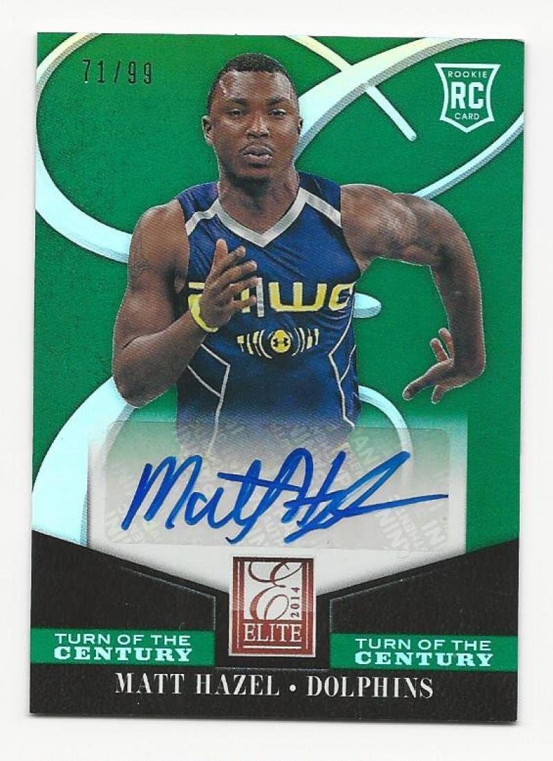 Amazon.com: 2014 Panini Elite Matt Hazel #170 NM Near Mint RC Rookie ...