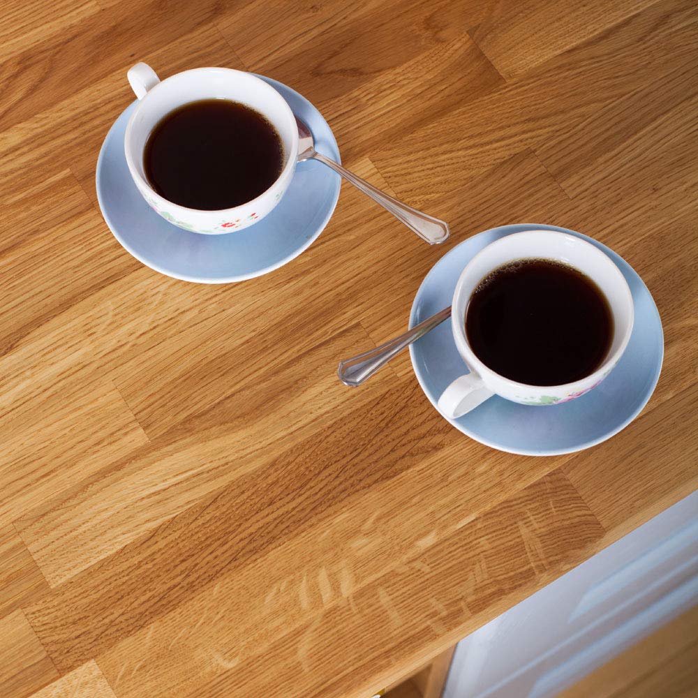 Buy WORKTOP EXPRESS Solid Oak Wooden Kitchen Worktops - 4000mm x 620mm ...