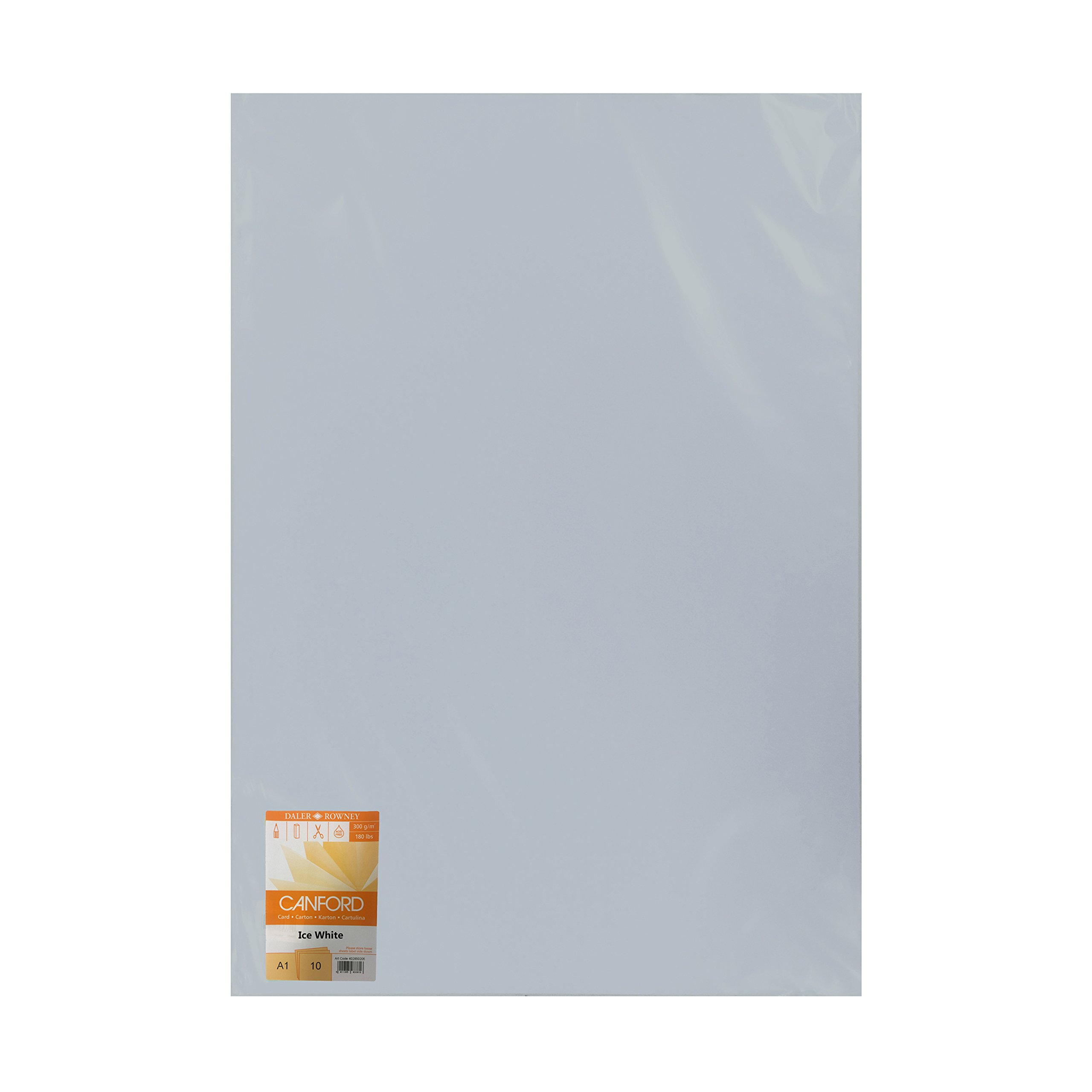 Daler-Rowney Canford Coloured Card, Lightly Textured, 300 gsm, Sheet ...