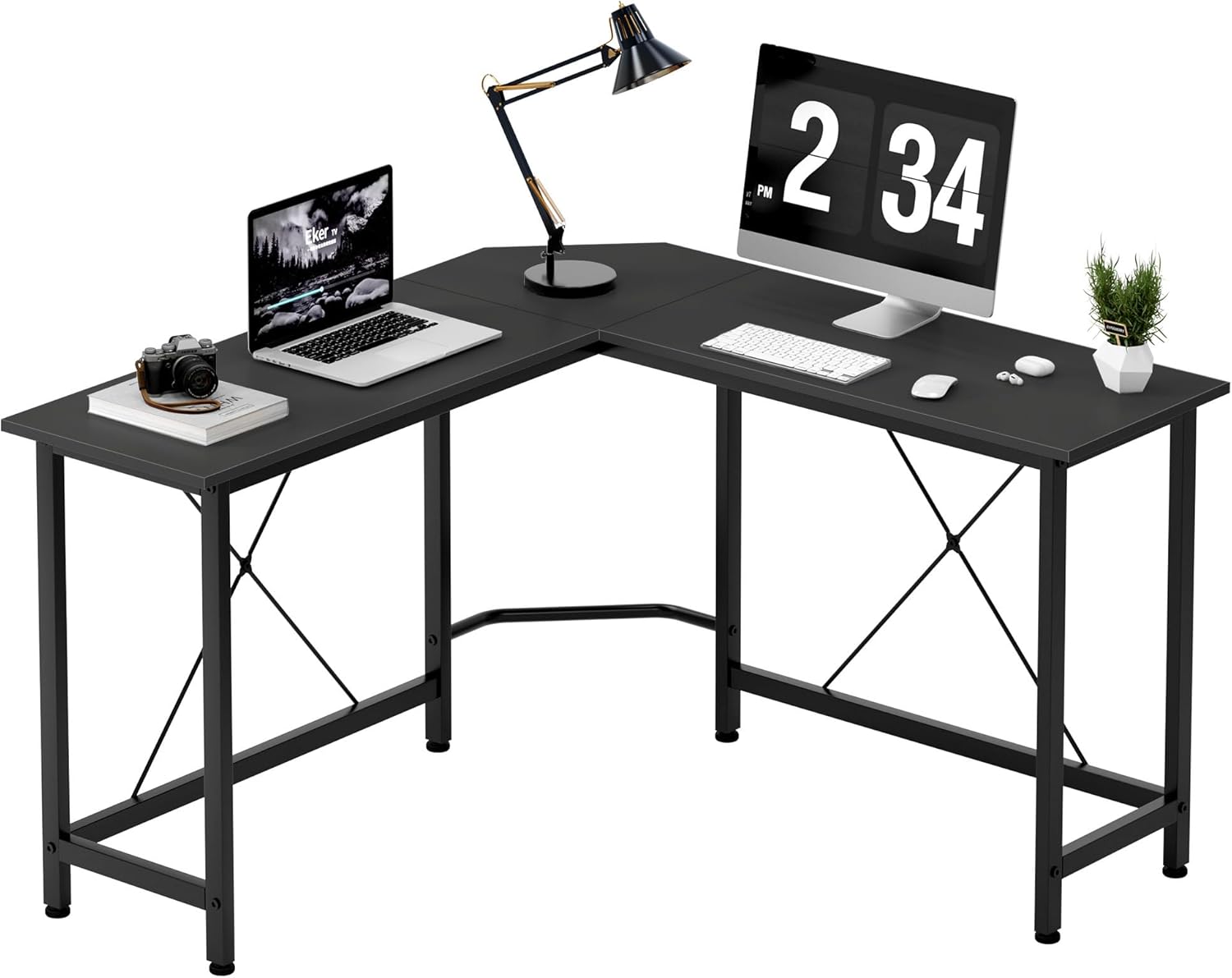 Amazon.com: soges L Shaped Office Desk, L Computer Desk Corner Desk, 42 ...