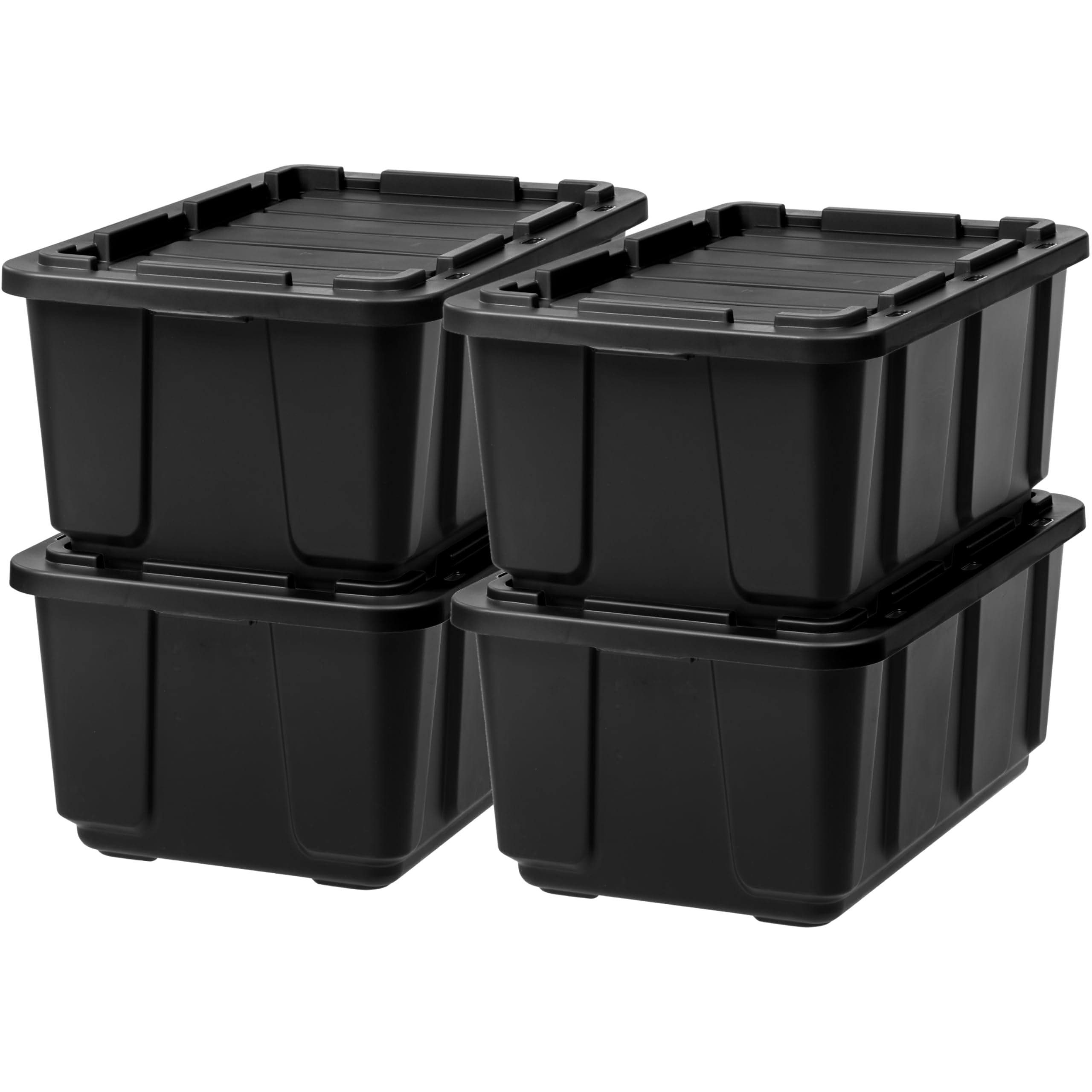 Snapklik.com : IRIS USA 589090 27 Gallon Utility Tough Stackable ...