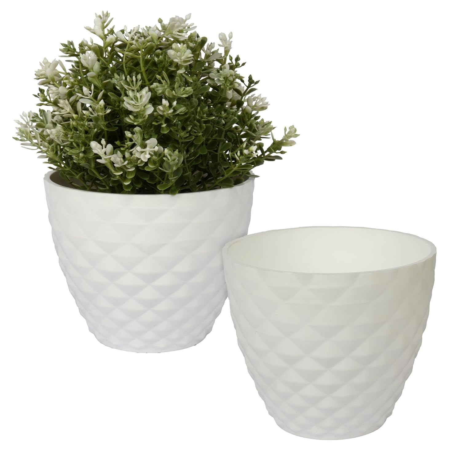 Kuber Industries Flower Pot | Flower Planter Pots for Indoor | Flower ...