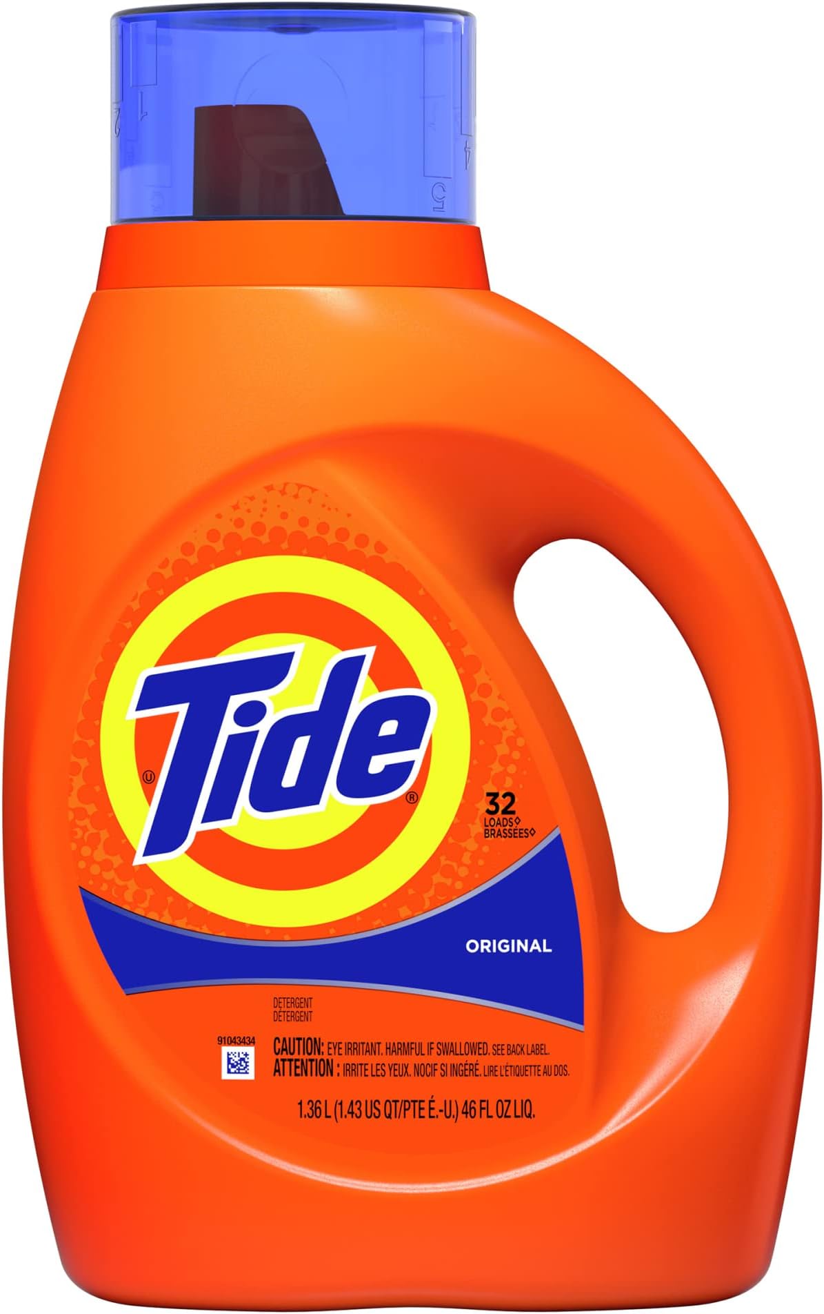 Amazon.com: Tide Original Scent Liquid Laundry Detergent, 32 loads, 50 ...