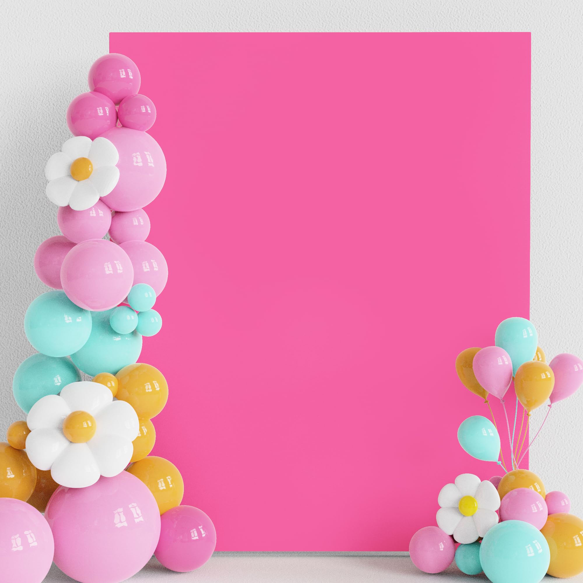 Amazon.com : Wokceer Wedding Arch Cover 6.6x5.2FT Square Arch Backdrop ...