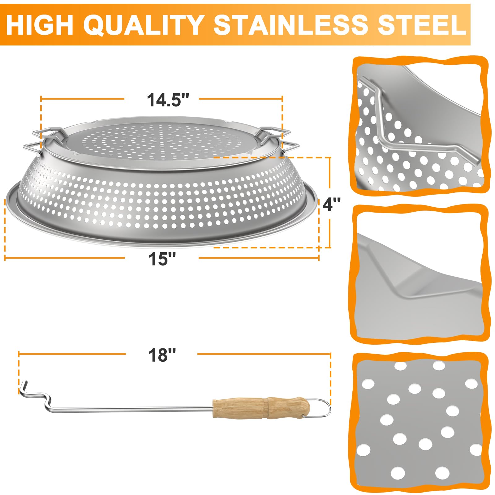 Snapklik.com : Fire Pit Spark Protector Screen For Solo Stove Ranger 15 ...