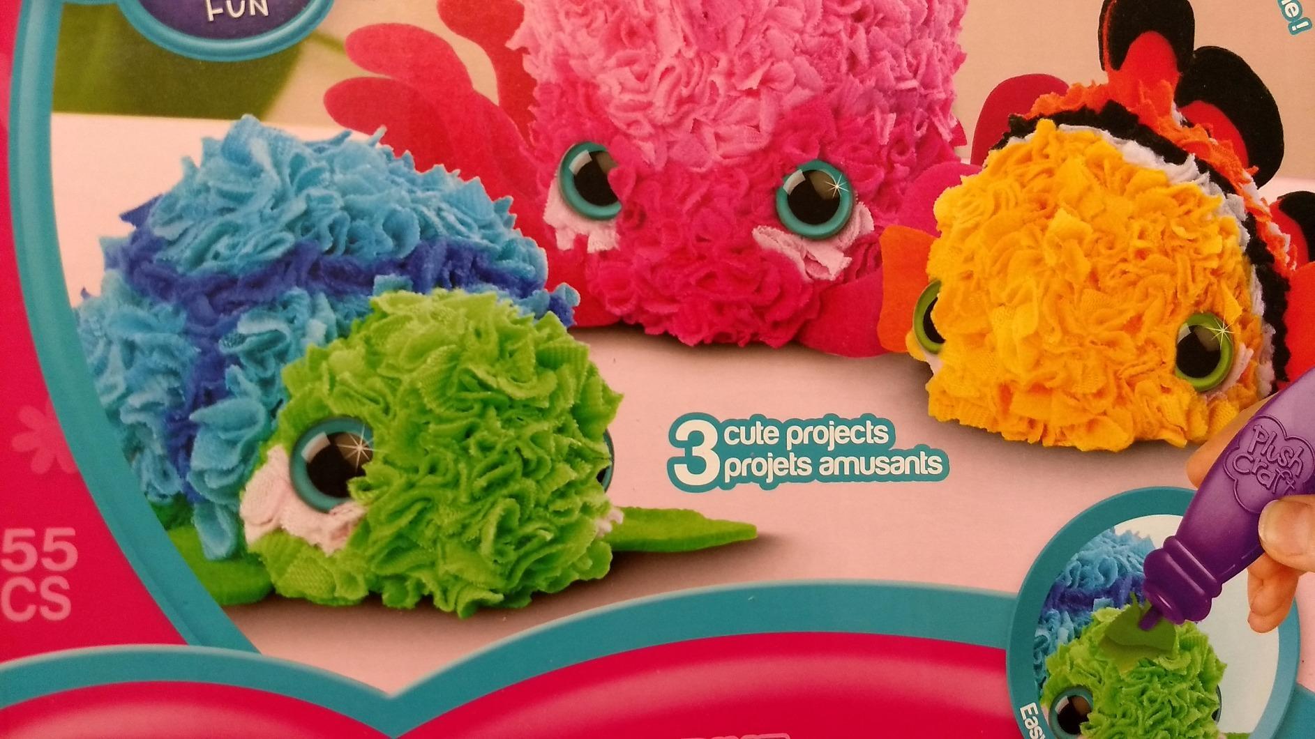 Amazon.com: ORB The Factory 10027971 Plush Craft 3D Sea Life Mini, 10 ...