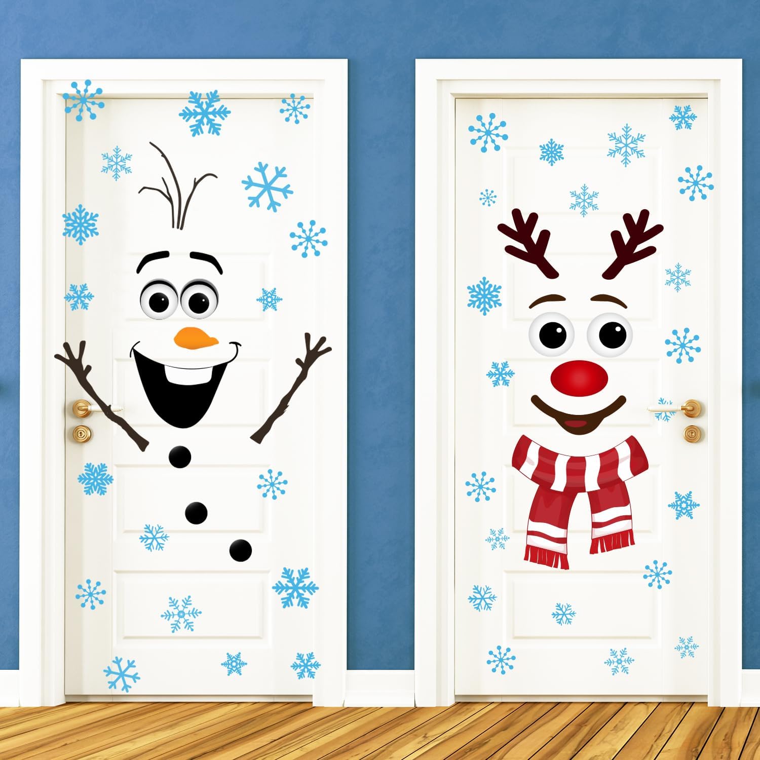 Amazon.com: Christmas Wall Decorations Christmas Door Decorations ...