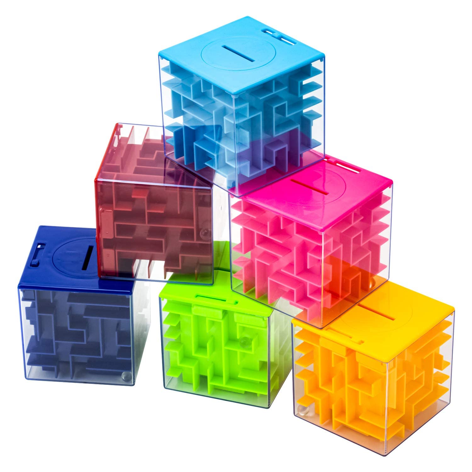 6 Pack Money Maze Puzzle Gift Boxes, A Fun Unique Way to Give Gifts for ...