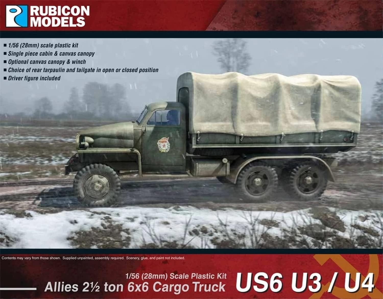 Amazon | RUBICON MODELS 1/56 スチュードベーカーUS6 U3/U4 プラモデル RB0035 | プラモデル 通販