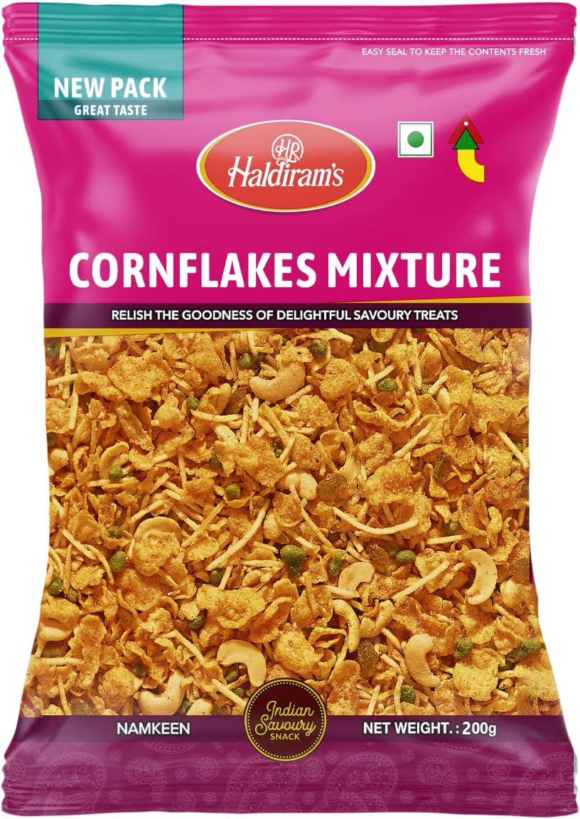 Haldirams Namkeen Cornflakes Mixture, 200g - Pack of 1 : Buy Online at Best Price in KSA - Souq ...