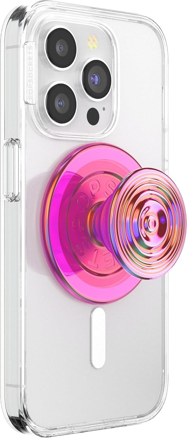 Amazon.com: PopSockets Round Phone Grip Compatible with MagSafe ...