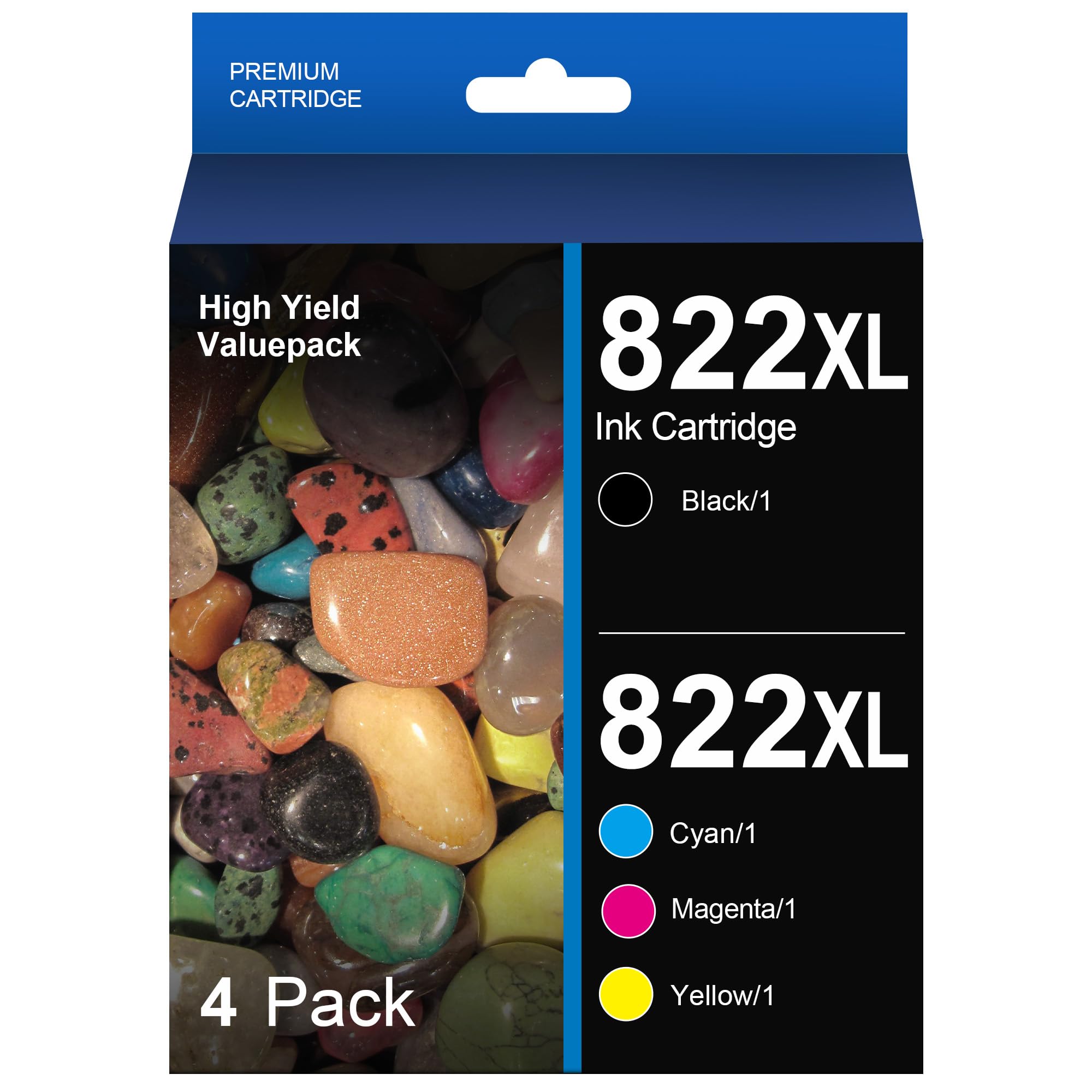 Amazon.com: 822XL Ink Cartridges Remanufactured for Epson 822 XL 822XL ...