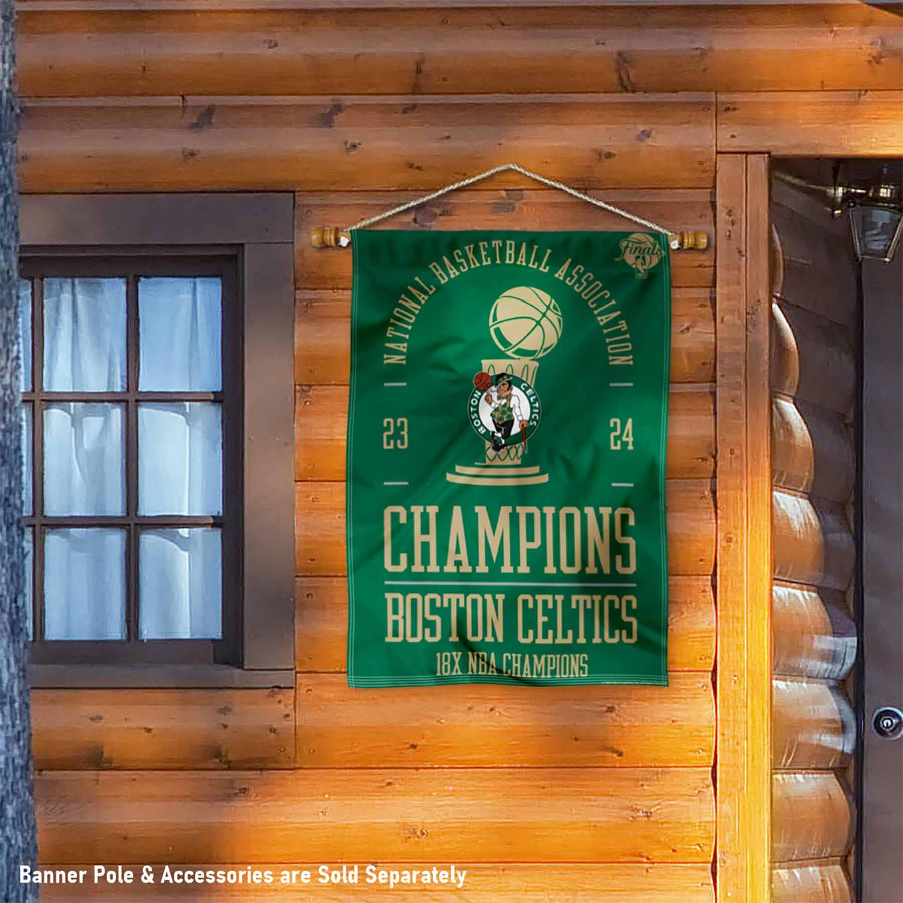 Celtics Championship Banners
