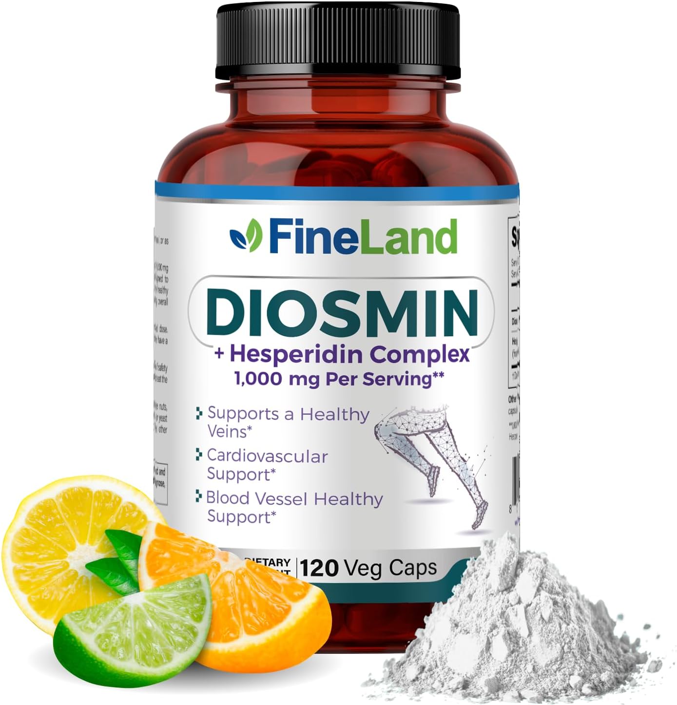 Amazon.com: FineLand Diosmin & Hesperidin Complex, Premium Advanced ...