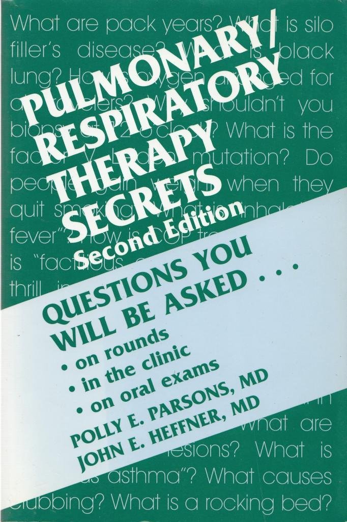 Pulmonary/Respiratory Therapy Secrets: With STUDENT CONSULT Online ...