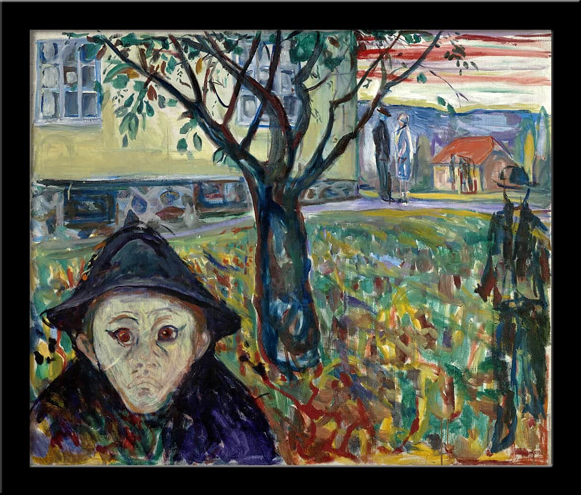 Edvard Munch Jealousy In The Garden Oil Painting Reproductions For Sale