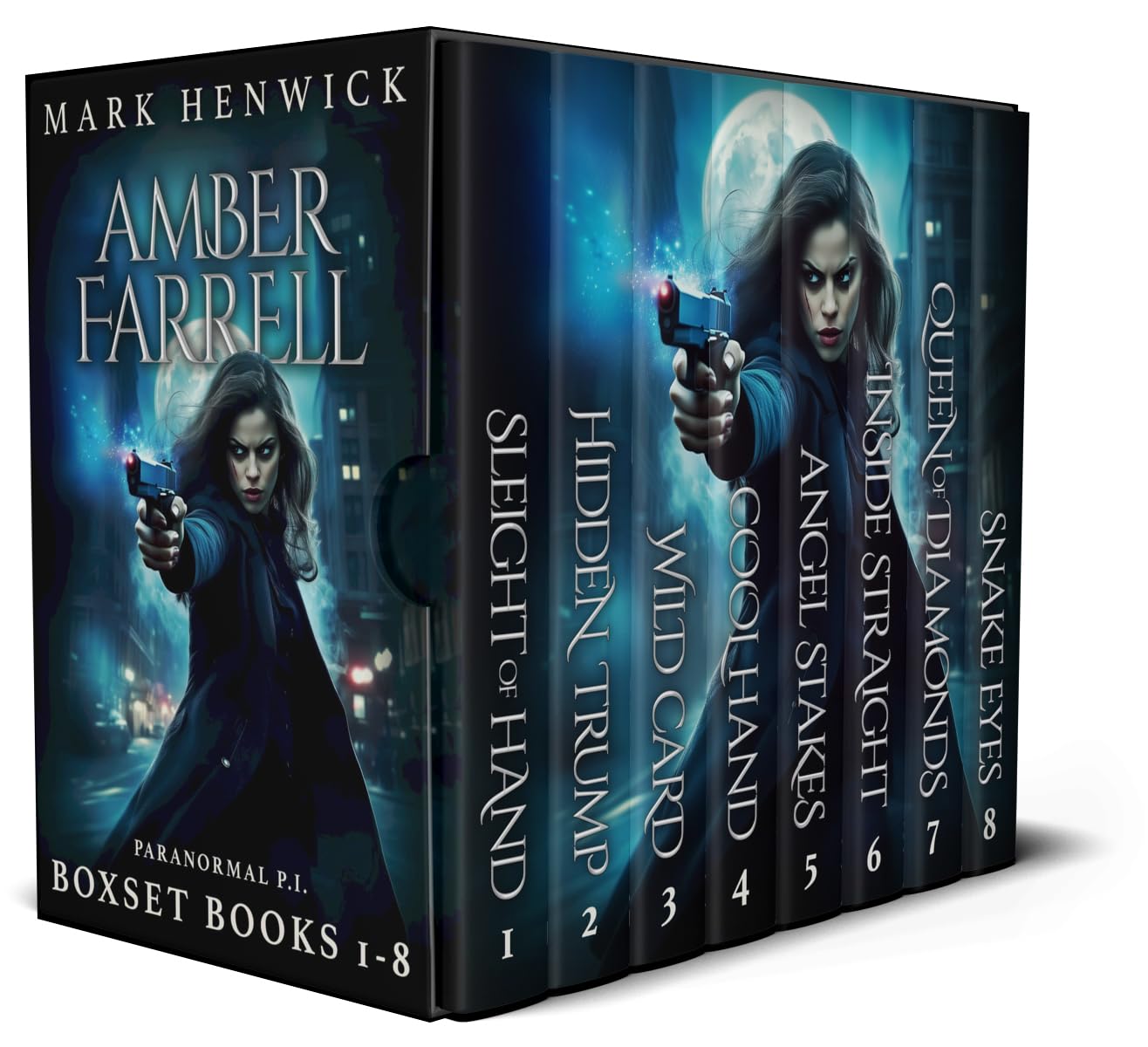 Amazon.com: Bite Back Box Set: Books 1-8: Amber Farrell - Paranormal PI ...
