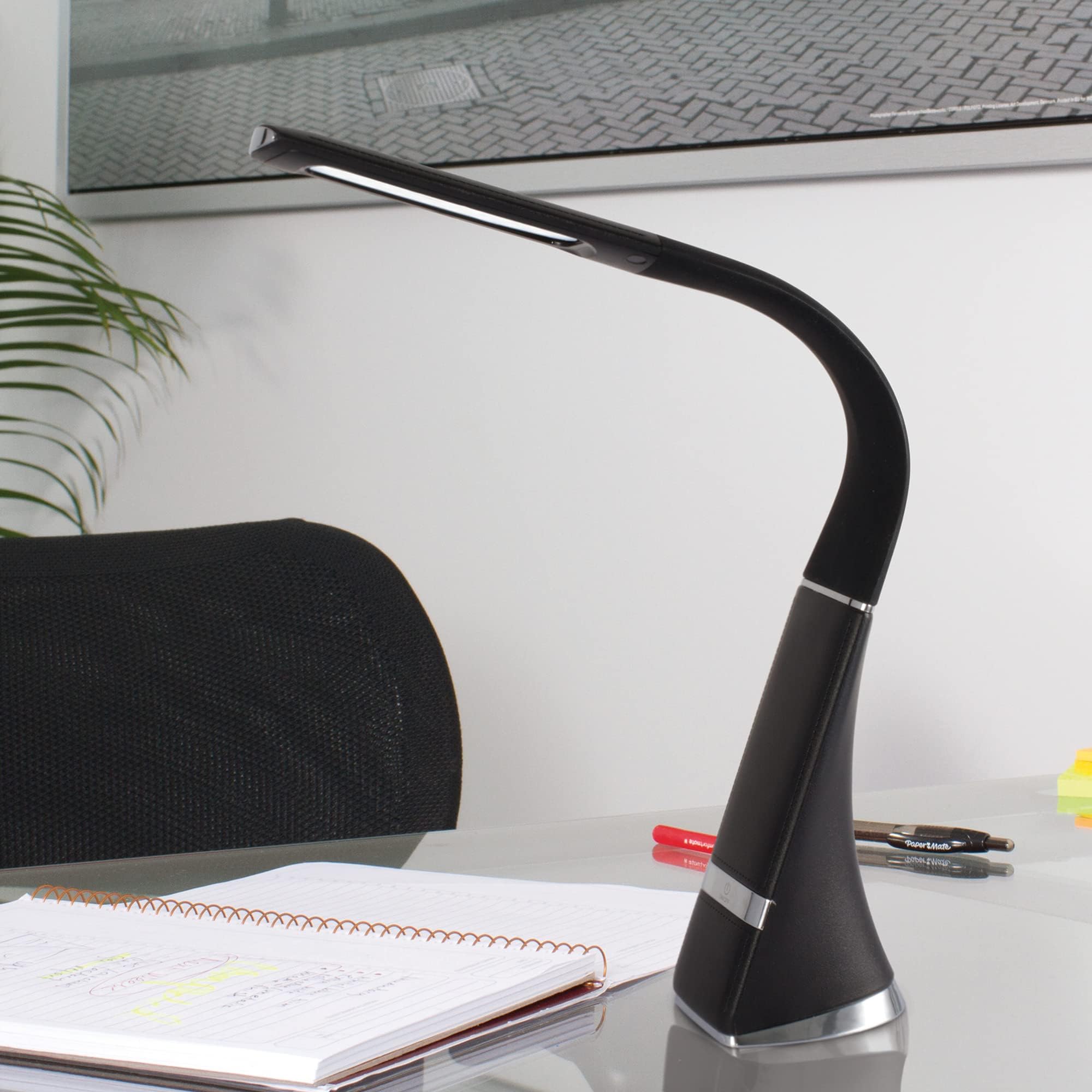 OttLite Recharge LED Desk Lamp with ClearSun LED Technology - Portable ...