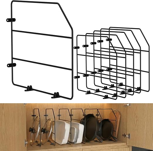Amazon.com: XINWXSS Baking Sheet Organizer Set of 6，17"x13" Vertical ...
