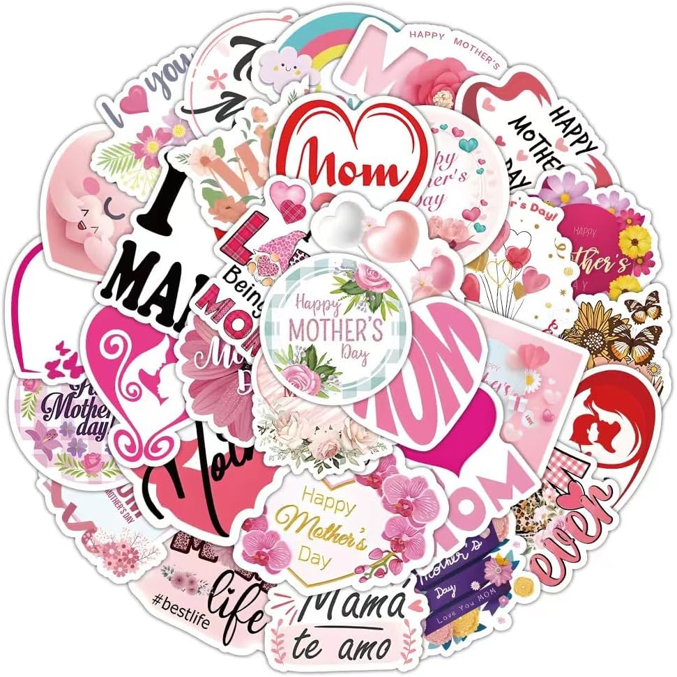 Amazon.com: Best Mom Ever Sticker - 3" Laptop Sticker - Waterproof ...