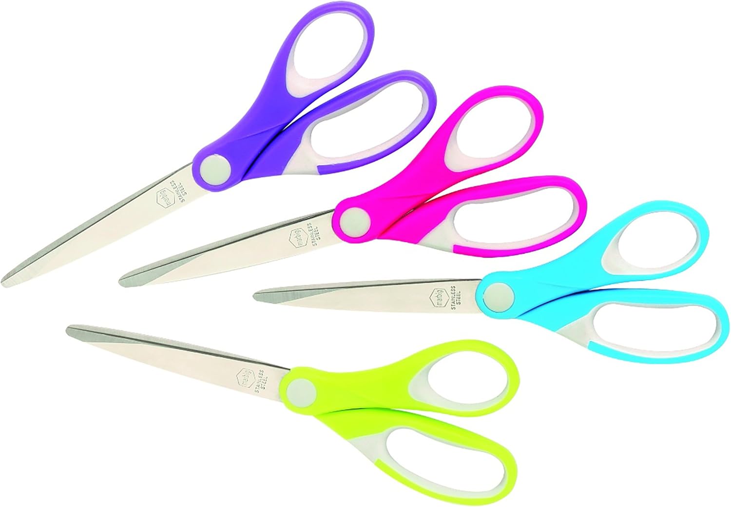MARBIG(R) 975470 Scissors - Comfort Grip Assorted 135mm : Amazon.com.au ...