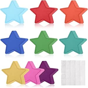 Amazon.com: 108 Pcs Star Cutouts for Bulletin Board Paper Stars Cutouts ...